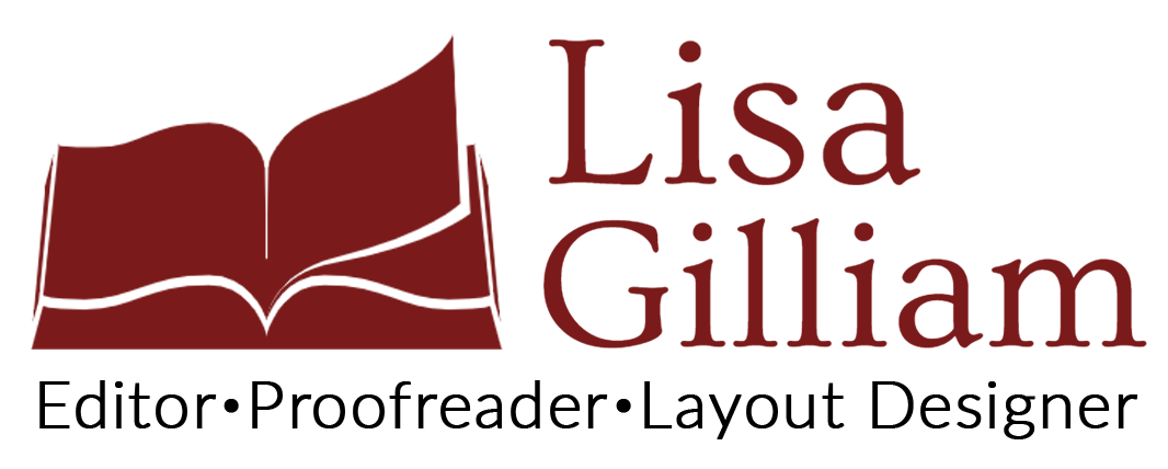 Lisa Gilliam - Fiction Editor & Proofreader
