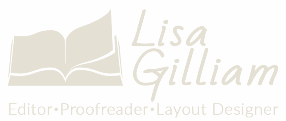 Lisa Gilliam - Fiction Editor & Proofreader
